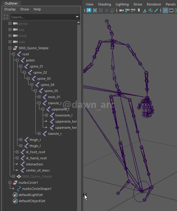 [Maya]Rigging 04 - Controller